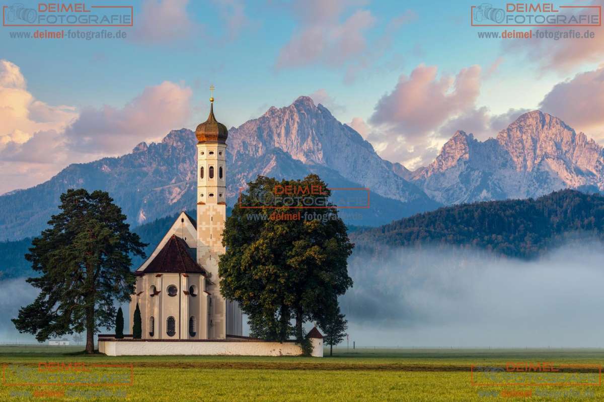 St. Coloman Kirche bei Schwangau - 2 | Deimel Fotografie